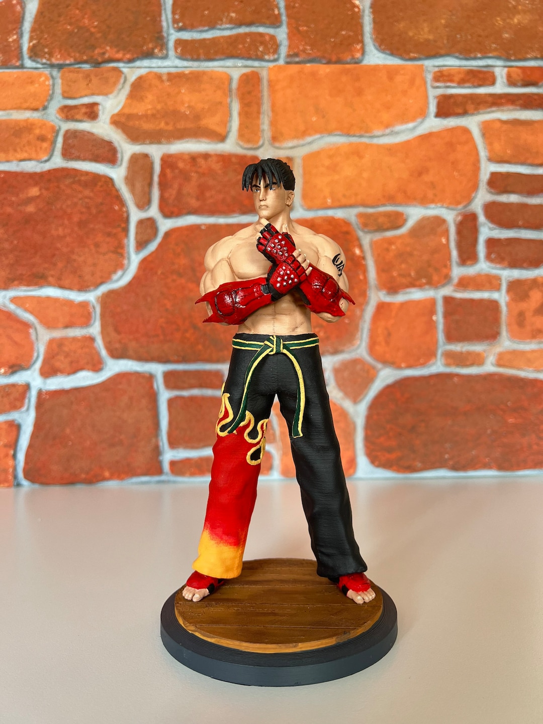 Jin Kazama Figure,jin Kazama Figurine,jin Kazama Tekken,tekken Figure ...