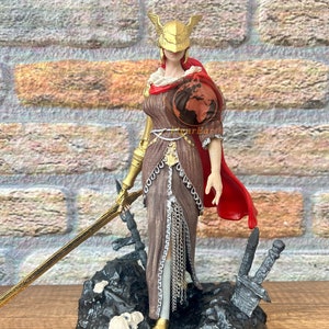 Malenia Elden Ring Figure | Blade of Miquella Handmade Statue | Gamer ...
