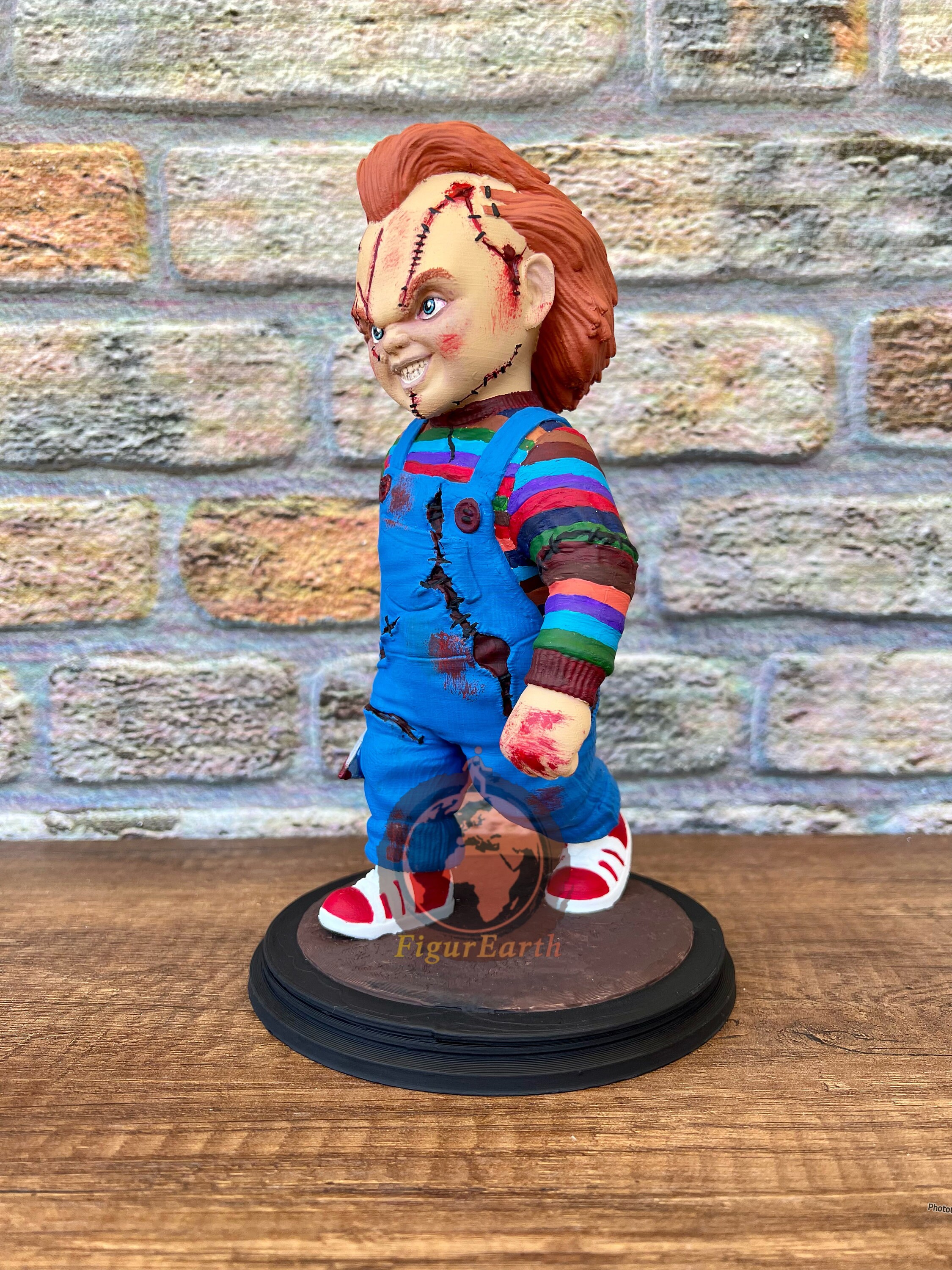 Chucky Figure,horror Movie Character,chucky Statue,hallowen Party - Etsy