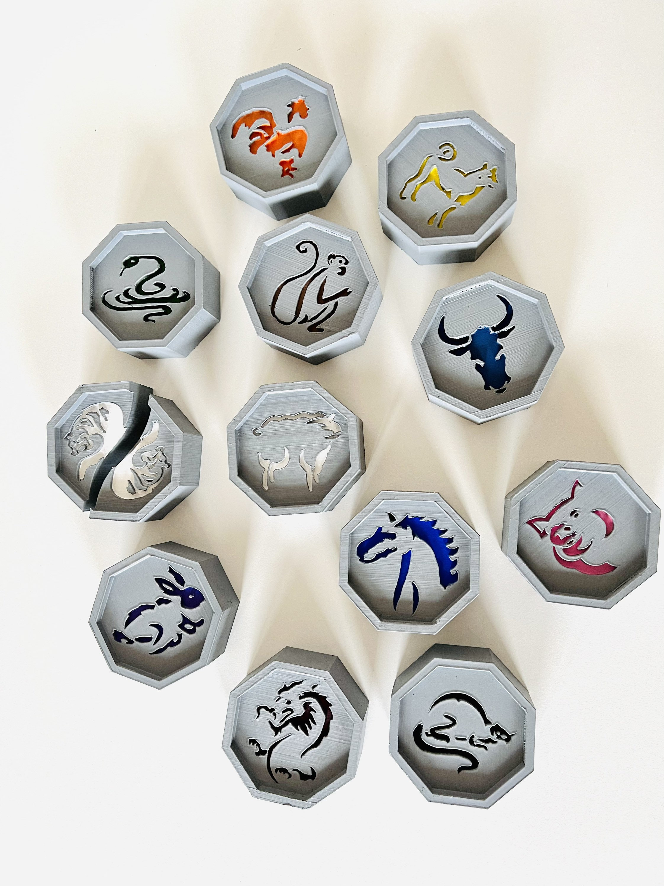 The Twelve Talismans,jackie Chan Adventures, the Talismans Packet Big ...