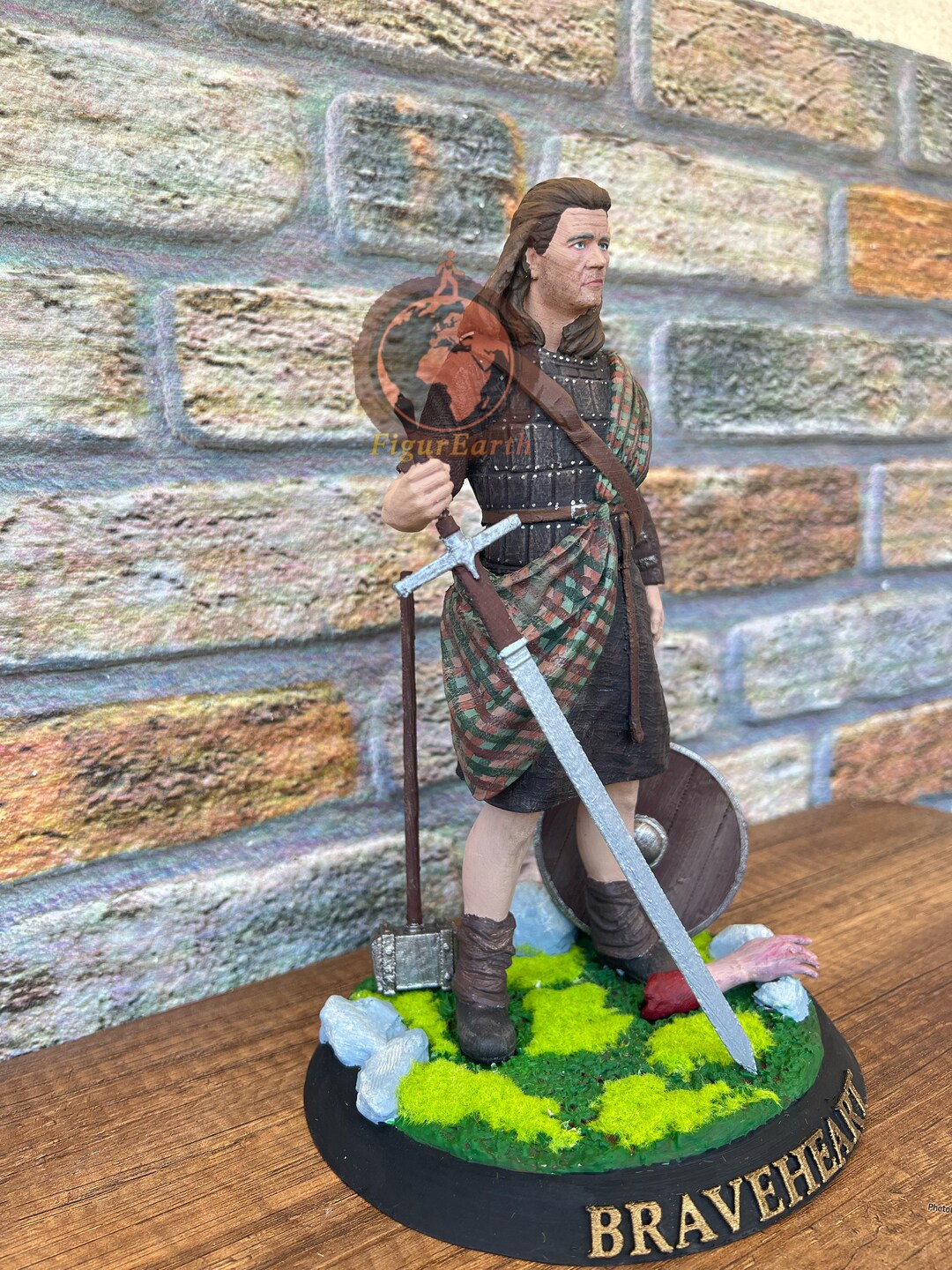 Braveheart Figure,brave Heart Statue,mel Gibson Figure,hero - Etsy