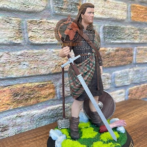 Braveheart William Wallace Figure | Handmade Brave Heart Collectible ...