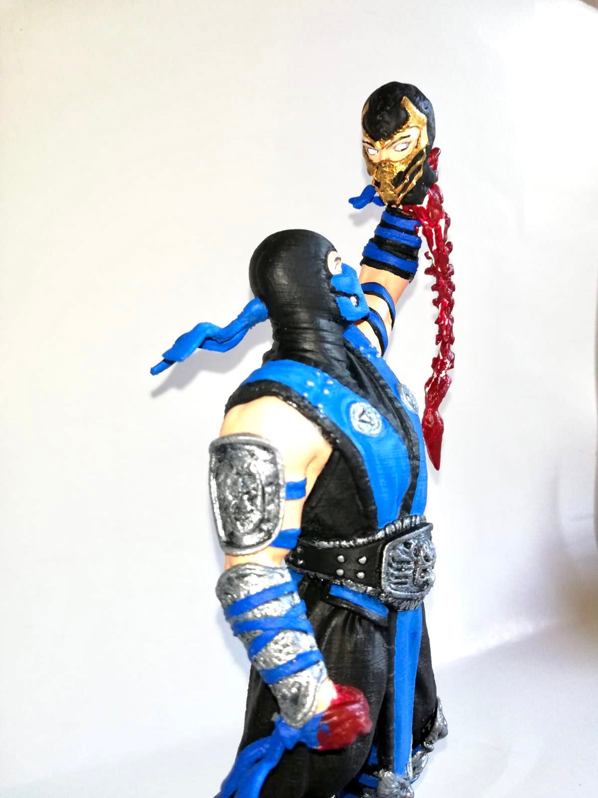 Sub Zero Mortal Kombat Figuresub-zero Mkmortal Kombat - Etsy