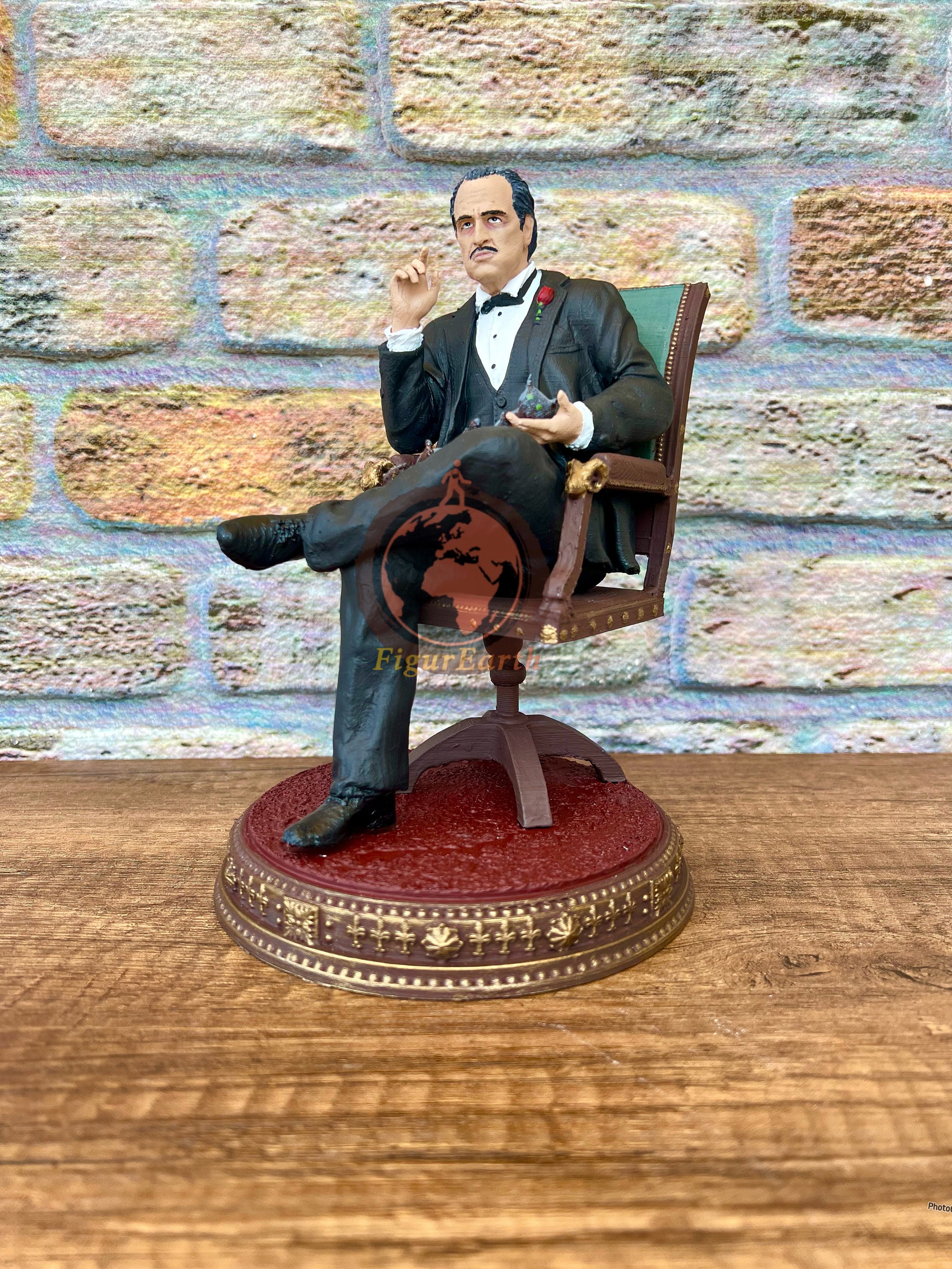 The Godfather Figure,godfather Statue,godfather Figurine - Etsy