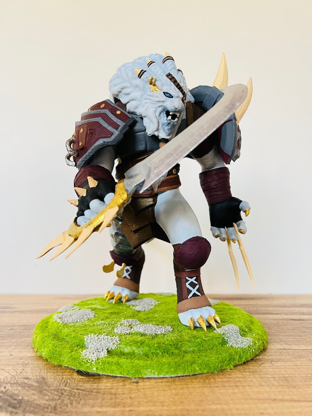 Rengar League of Legends Figure,rengar Statue,lol Heroes - Etsy