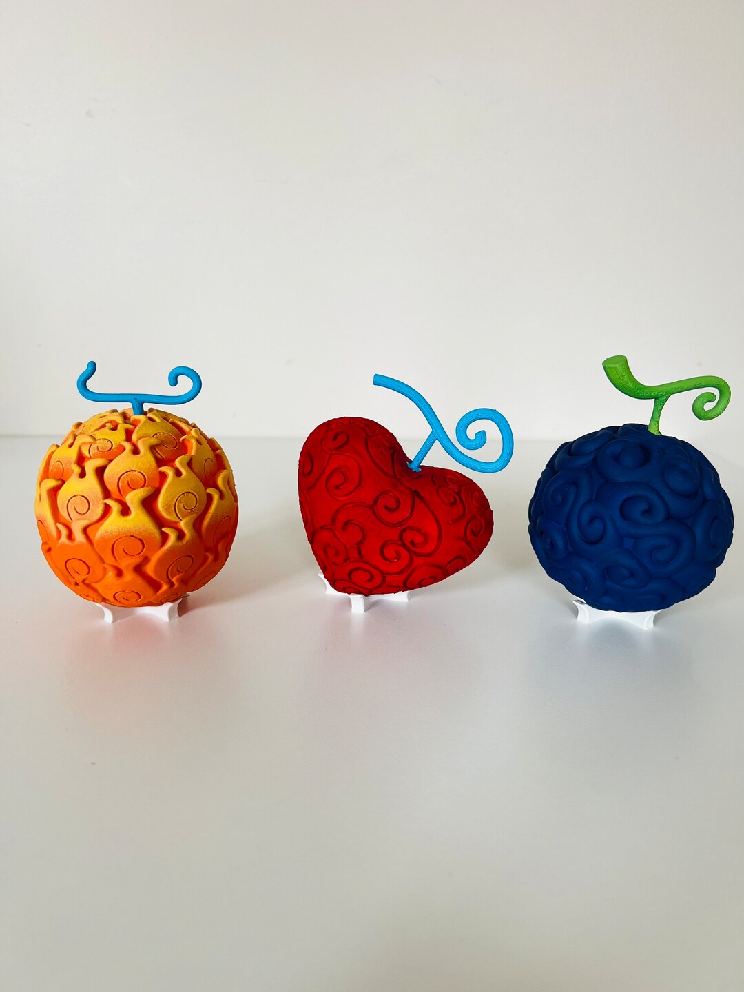 One Piece Devils Fruits Trio 10 Cm - Etsy