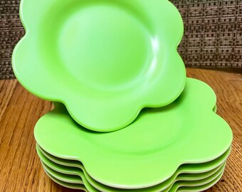 Flower Shaped Plates - Etsy
