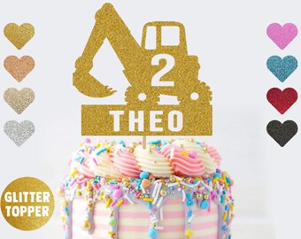 Digger Cake Topper | Etsy UK