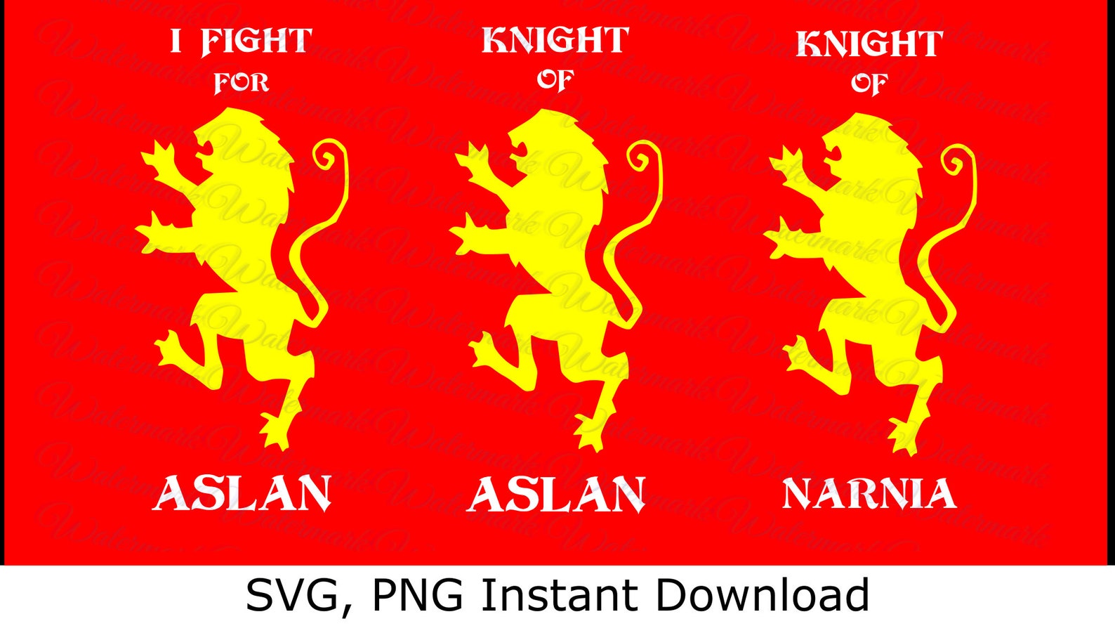 Knight of Aslan Narnia Svg Bundle | I Fight for Aslan Svg | Chronicles ...