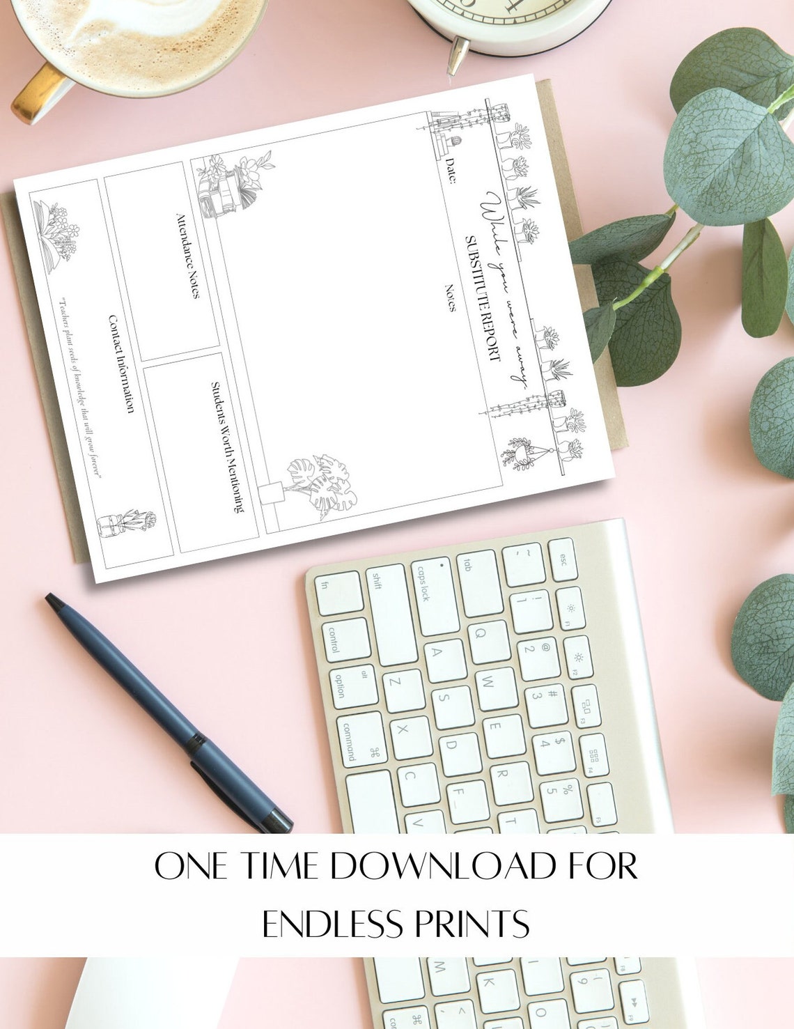 Substitute Report PDF for Print & Digital Use (plant Design ...