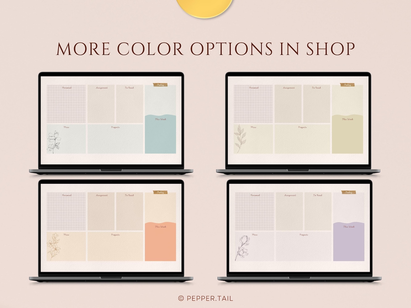 SET OF 3 Desktop Wallpaper Organizer Student｜desktop Wallpaper｜macbook ...