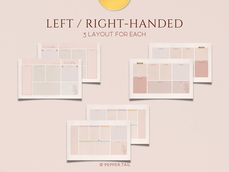 SET OF 3 Desktop Wallpaper Organizer Student｜desktop Wallpaper｜macbook ...