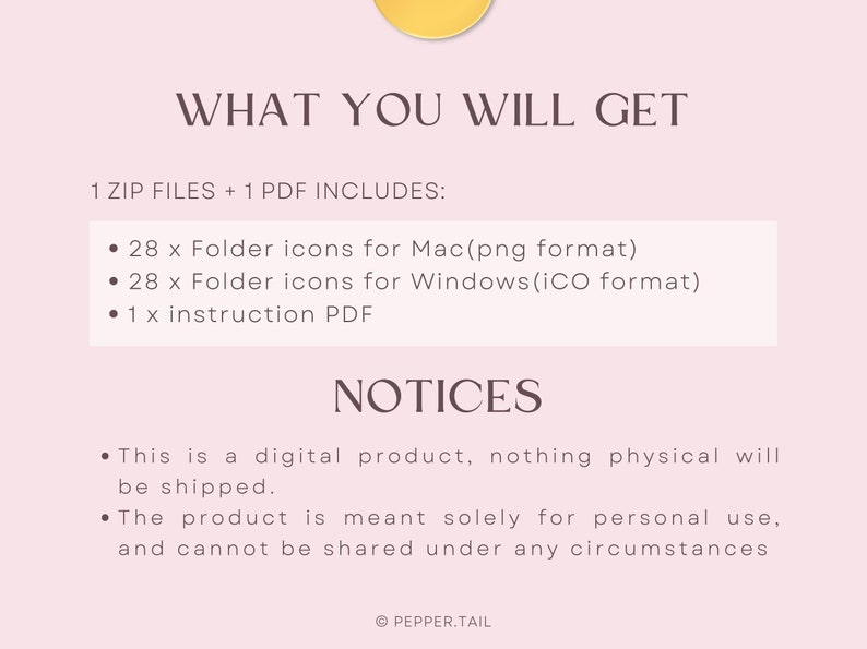 Neutral Pink Desktop Icons: Modern Folder Theme (28 PNG & ICO) - Etsy