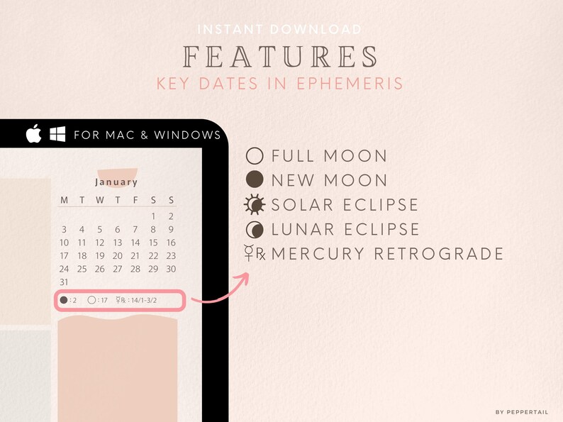 2022-2023 Desktop Organizer Wallpaper in Rainbow Pastel - Etsy Ireland