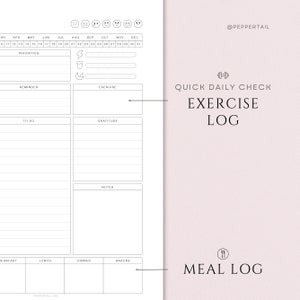 Daily Planner Printable PDF With 10 Minutes Planner and 24-hour Hourly ...