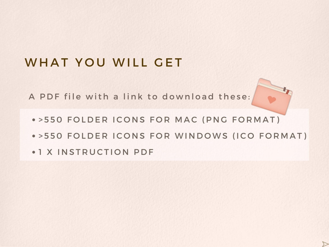 Desktop Folder Icon Pack for Macbook and Imac BUNDLE Desktop | Etsy UK