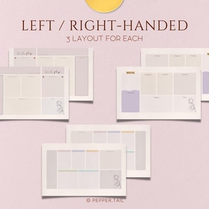 SET OF 3 Purple Desktop Wallpaper Organizer Student｜desktop Wallpaper ...