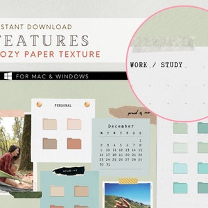 2024-2025 EDITABLE Organizer Wallpaper Calendar - Greenery｜desktop Icon ...