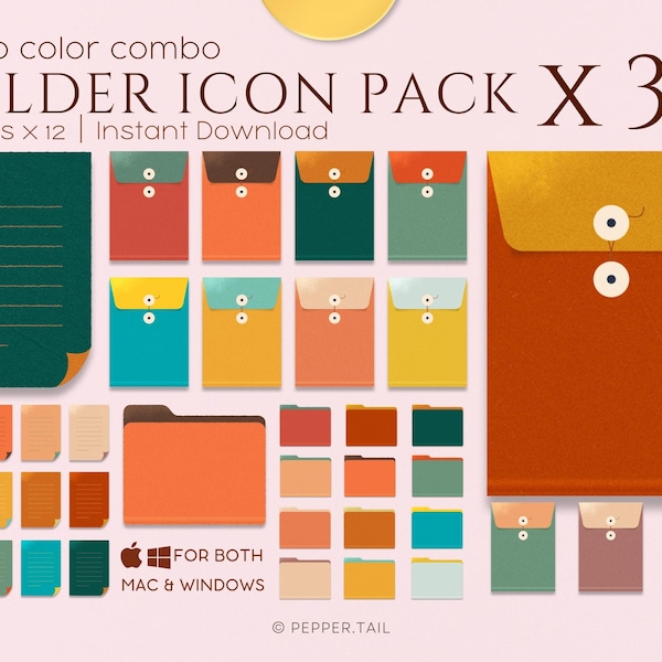 Desktop Icons - Etsy