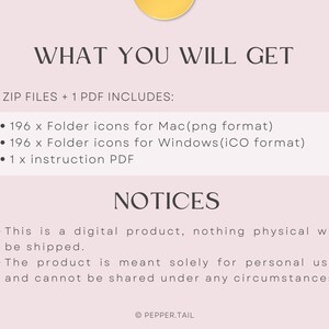 Desktop Folder Icons for Mac & Windows - BUNDLE Icon Pack for Desktop ...