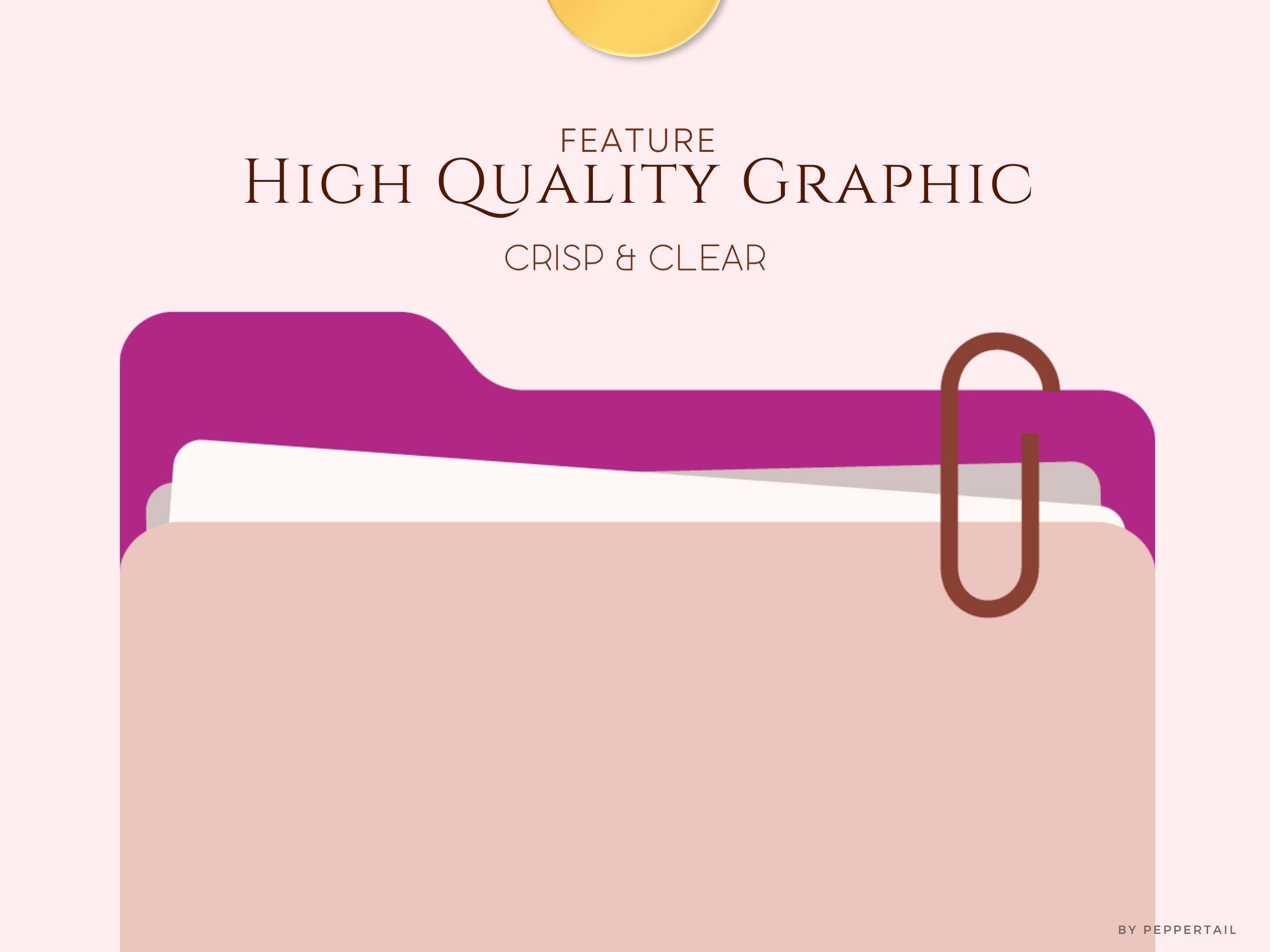 Student Desktop Folder Icon Packcollege Student Desktop - Etsy UK