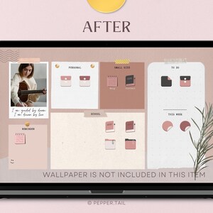 Neutral Pink Desktop Icons: Modern Folder Theme (28 PNG & ICO) - Etsy