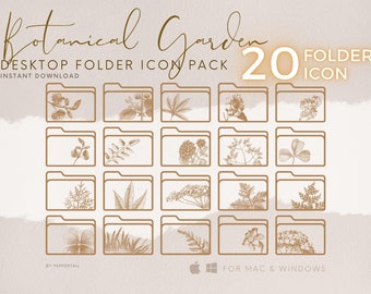 Botanical File Folders - Etsy