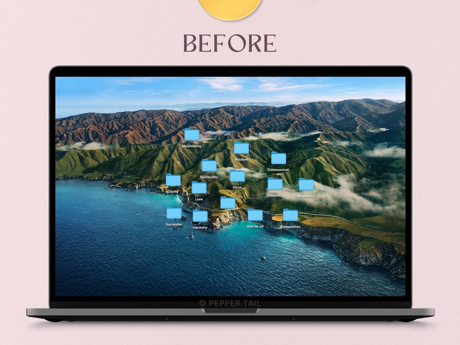 Neutral Pink Desktop Icons: Modern Folder Theme (28 PNG & ICO) - Etsy
