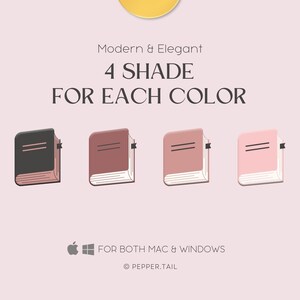 Desktop Folder Icons for Mac & Windows - BUNDLE Icon Pack for Desktop ...