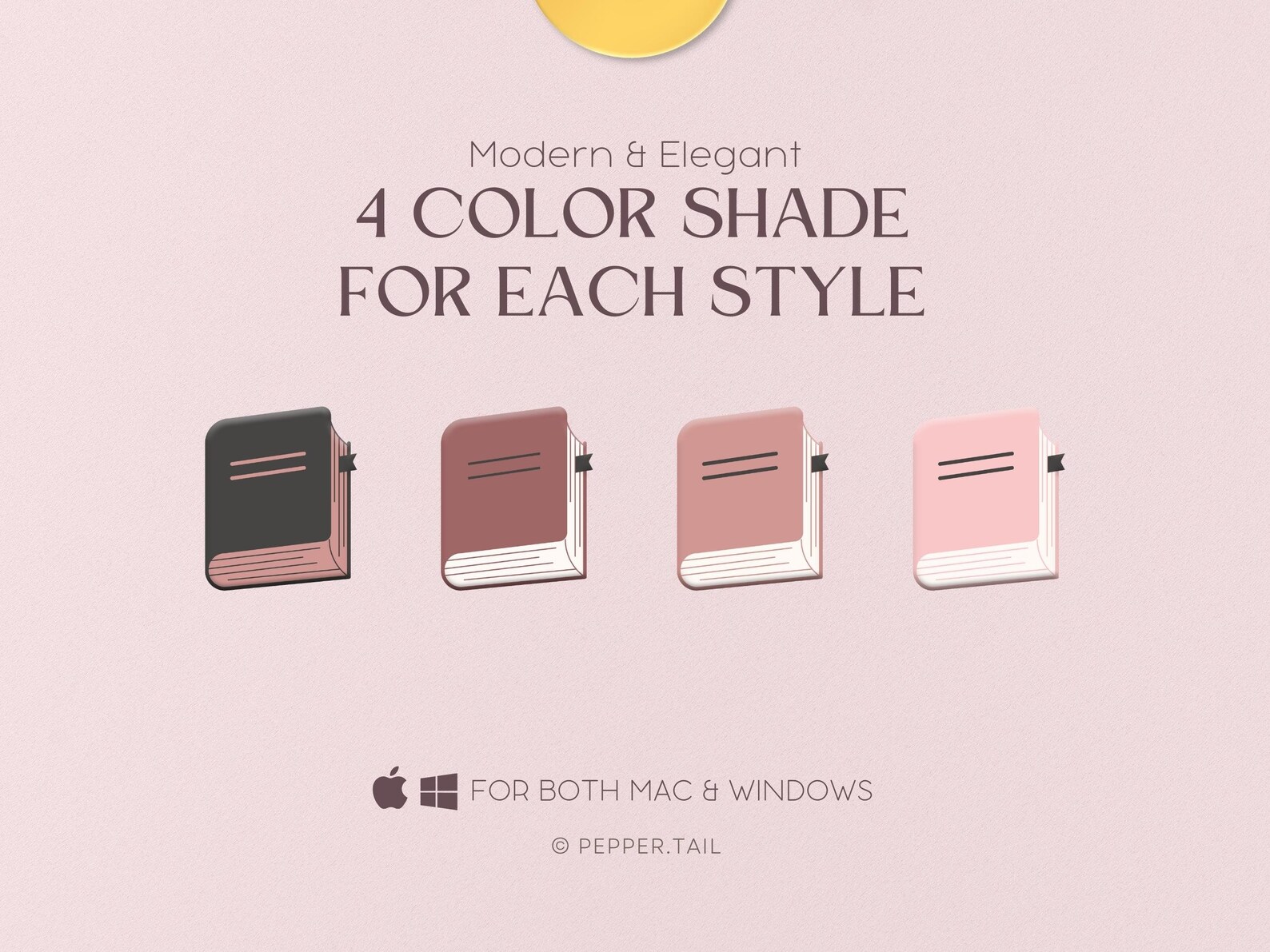 Neutral Pink Desktop Icons: Modern Folder Theme (28 PNG & ICO) - Etsy