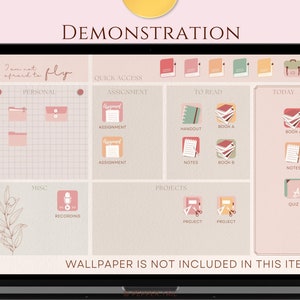 College Student Desktop Iconsstudent Desktop Folder - Etsy