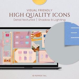 Retro Blue Desktop Organizer Wallpaper｜laptop Wallpaper｜desktop ...