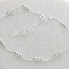 Gold Leg Bracelet With 3 Pendants Sterling Silver 925 - Etsy