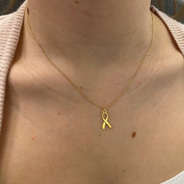 Ribbon Necklace - Etsy Australia