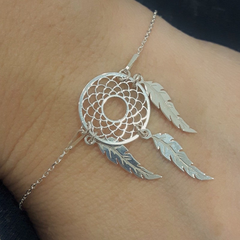 Dreamcatcher Bracelet - Etsy