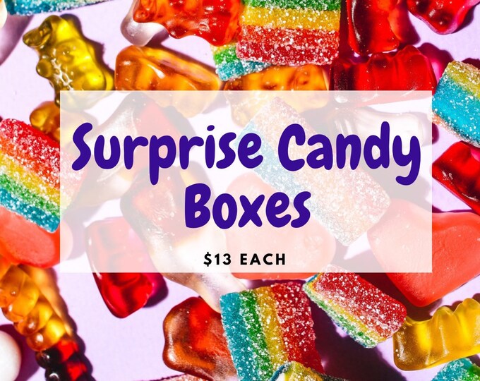 Surprise Candy Box - Etsy