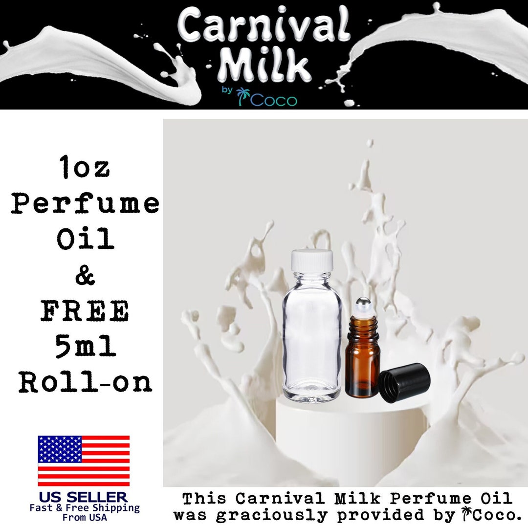 1oz Carnival Milk by Coco Perfume Oil FREE Rollon Included - Etsy