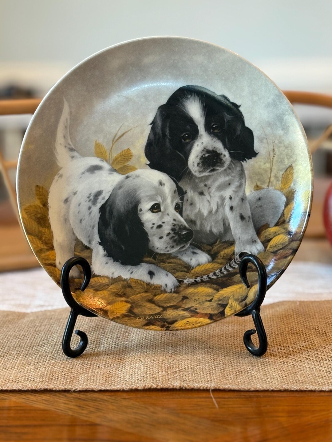 Vintage Edwin M. Knowles Collector’s Plate – “fine Feathered Friends ...