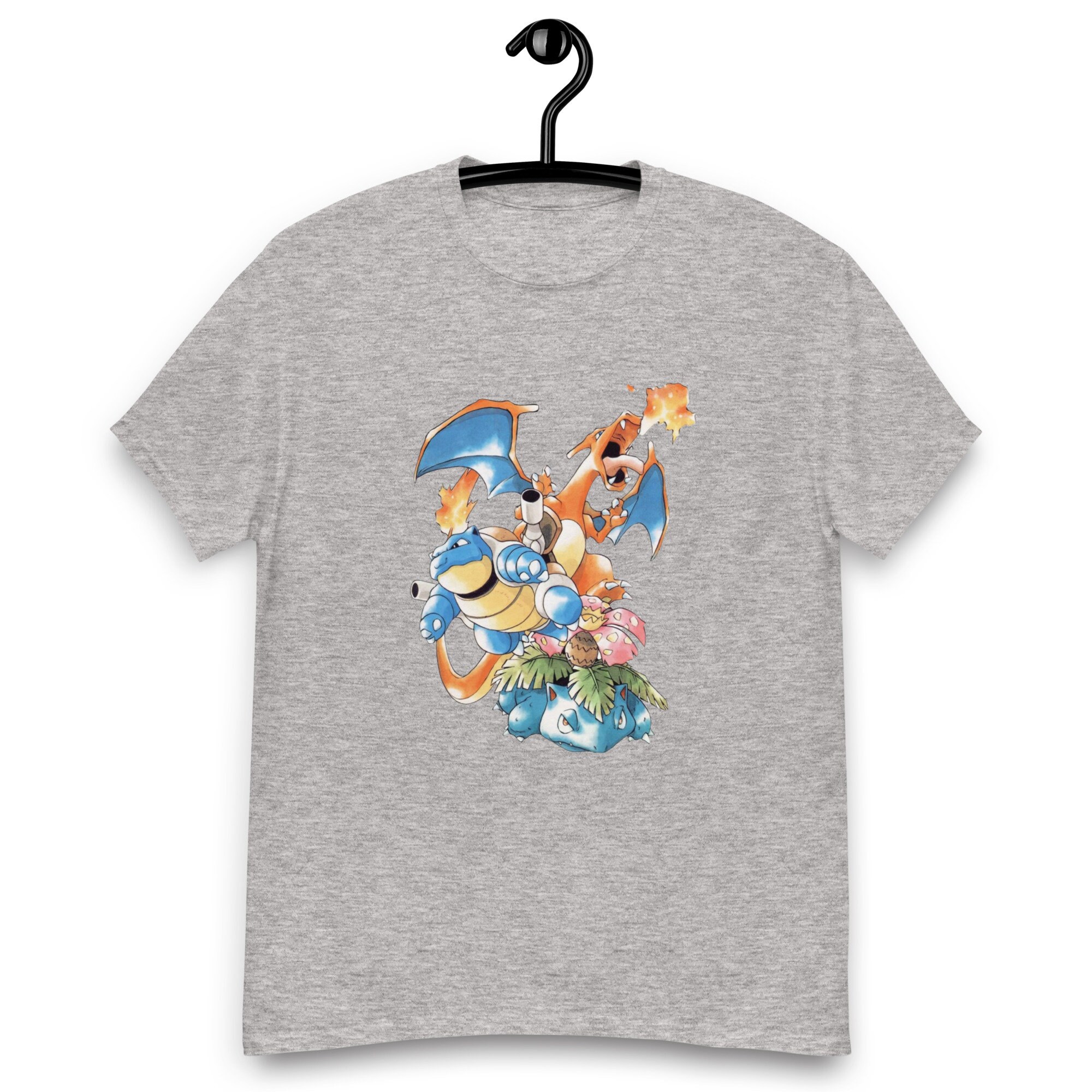 Pokemon Kanto Starters Vintage T-shirt - Etsy