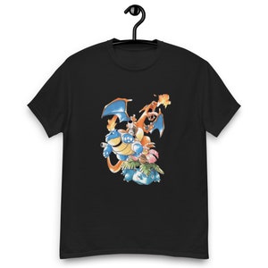 Pokemon Kanto Starters Vintage T-shirt - Etsy