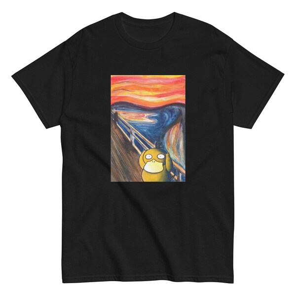 Psyduck the Scream Shirt - Etsy