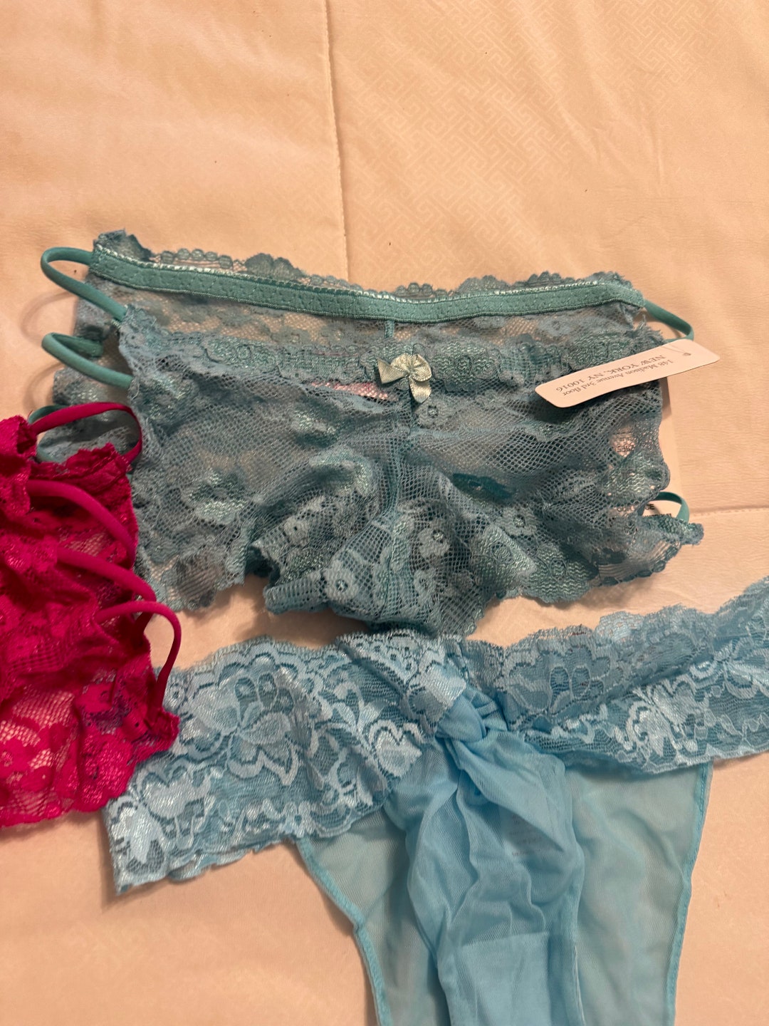 New Panty Undergarments Set 3 Blue Pink Med - Etsy