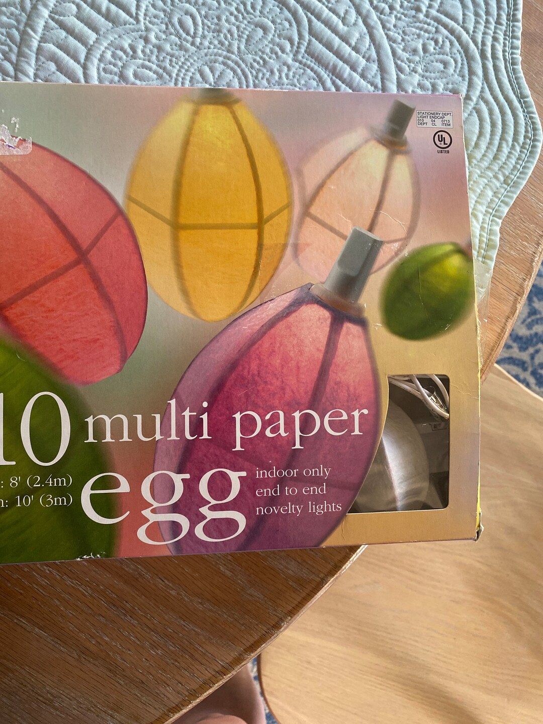 Easter Light Strand Electric Paper Eggs - Etsy