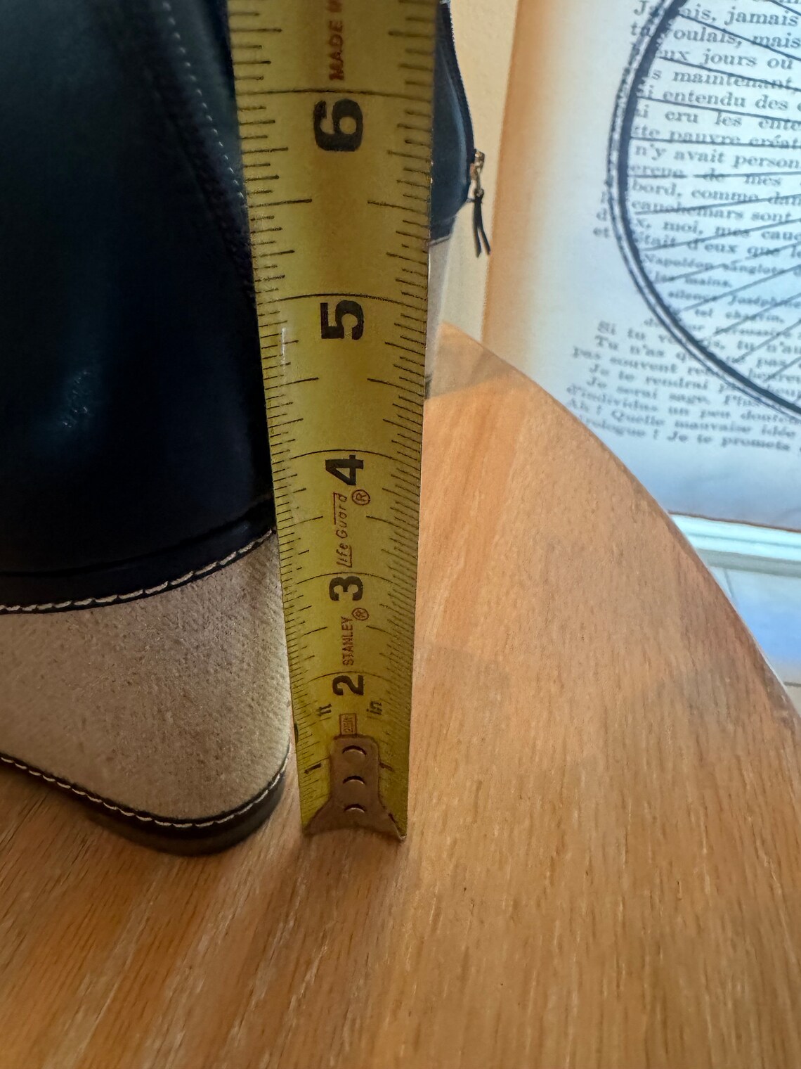 Ladies 8.5 Navy Sandal Heel Shoes - Etsy