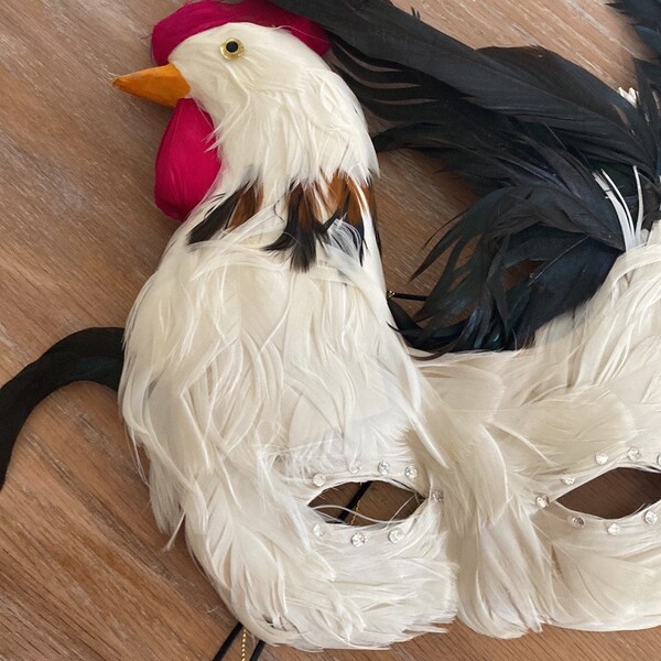 Rooster Mask - Etsy