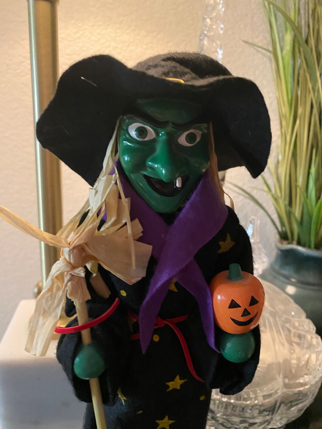 Vintage Witch Halloween Nutcracker - Etsy