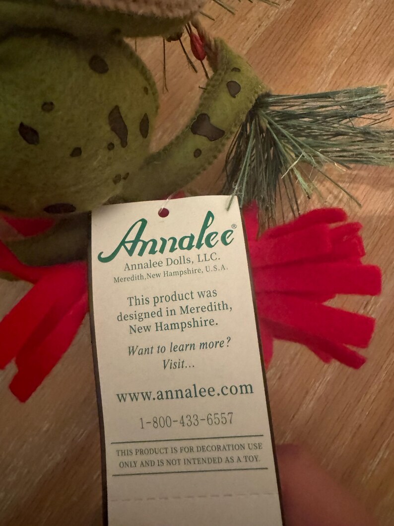 Annalee Christmas Prince Frog - Etsy