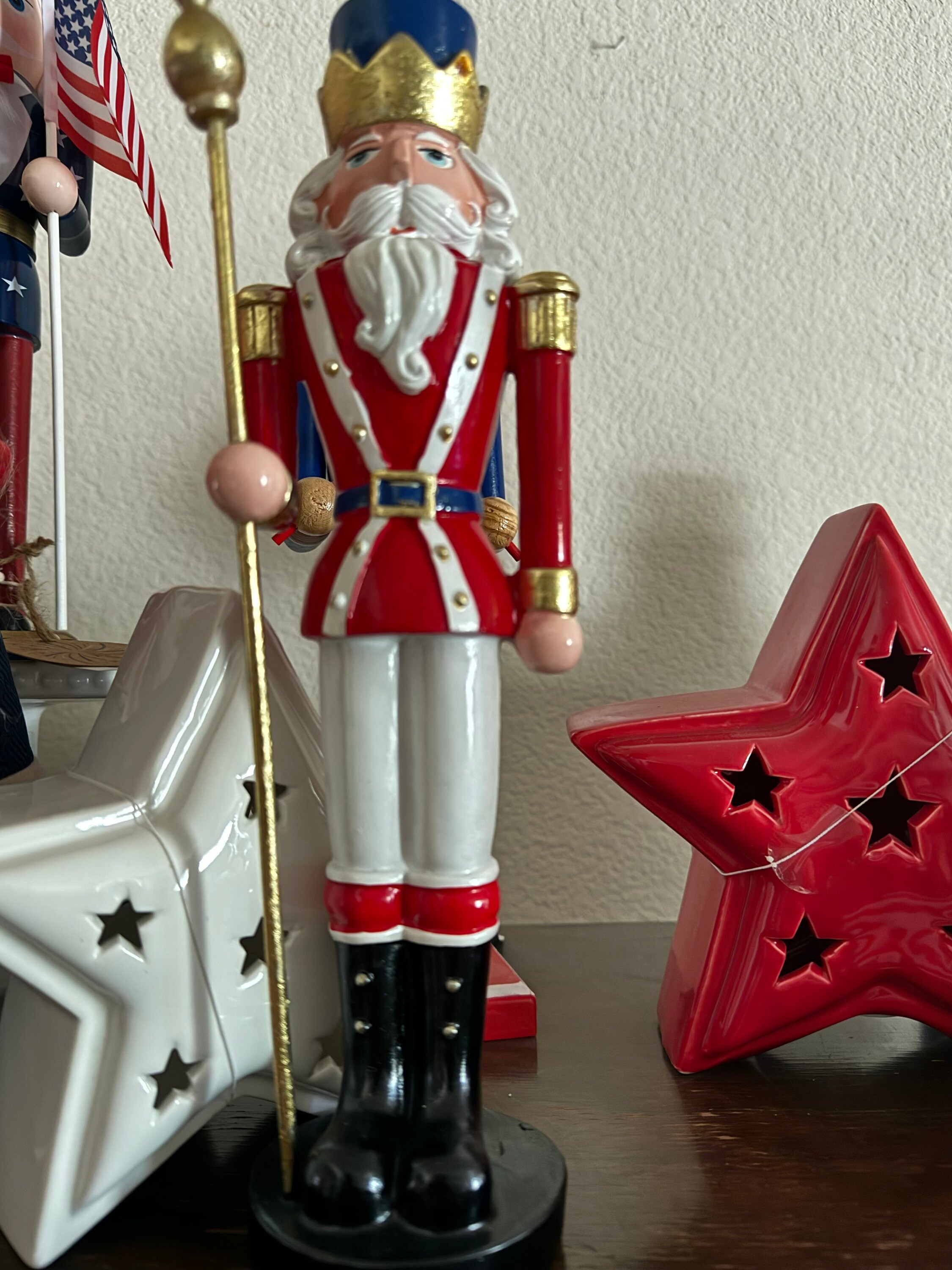 Patriotic Uncle Sam Soldier Statue - Etsy