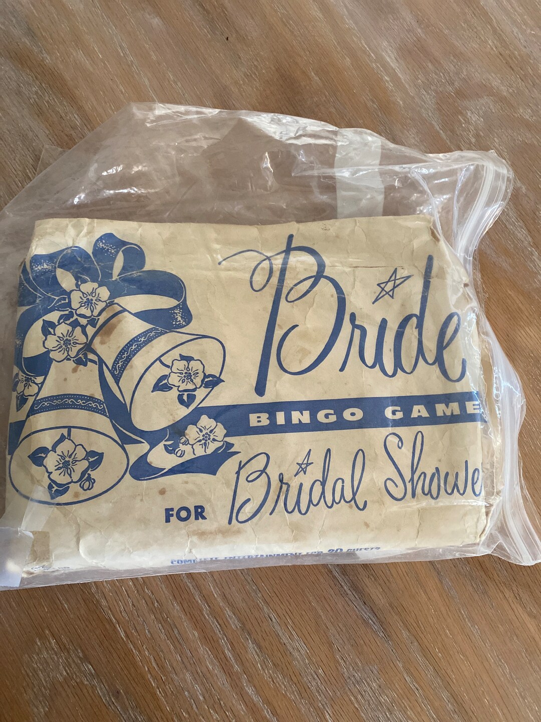 Vintage Bingo Set Assortment 1950 Bridal Shower Games - Etsy