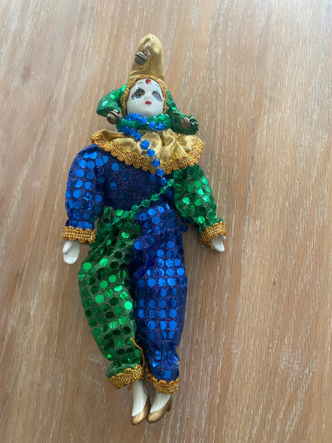 Vintage Jester Doll Mardi Gras - Etsy